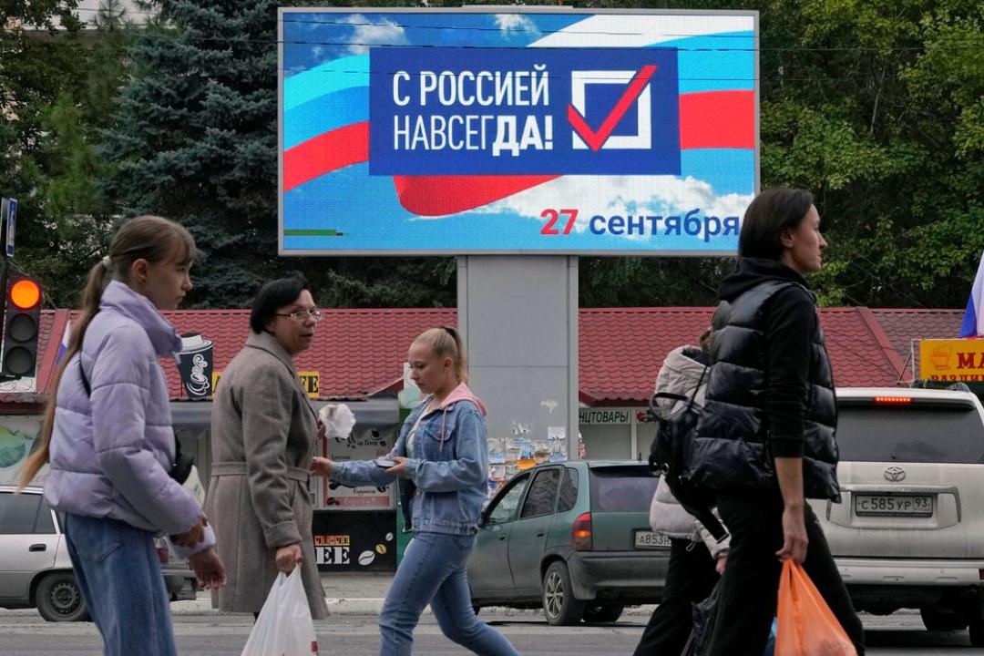 Referendum farsa, la Consulta russa annette le quattro regioni ucraine